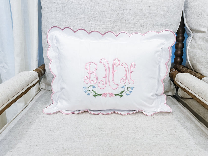 SCALLOPED edge pillow cases – Southern Proper Blanks
